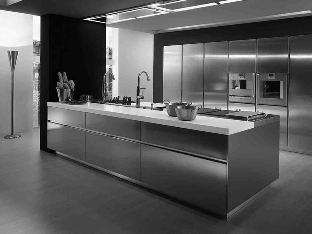 contemporary-stainless-steel-kitchen-design-contemporary-stainless ...