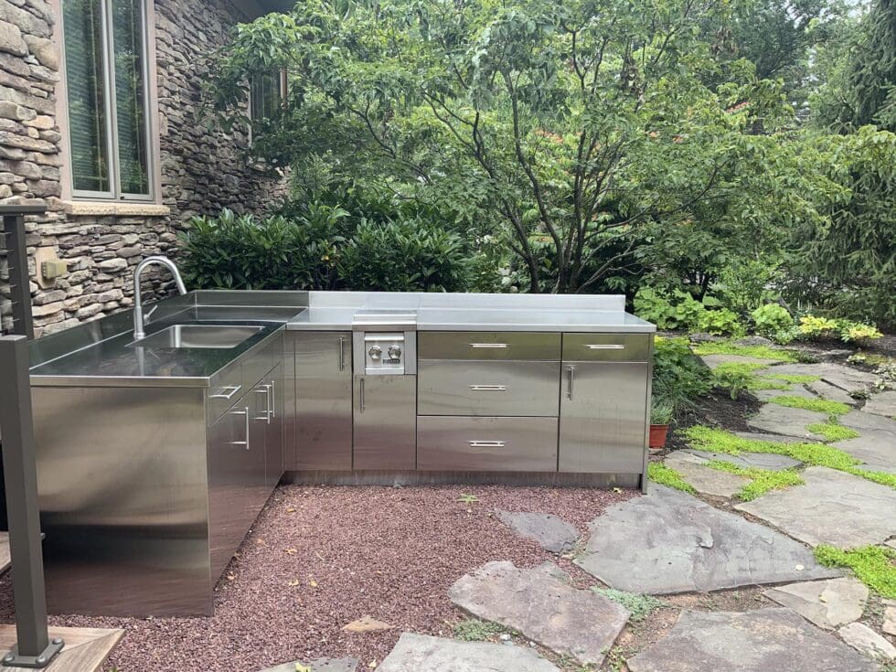 Stainless steel kitchens and Outdoor cabinets